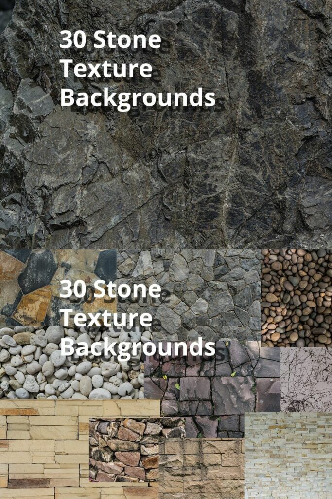 30 Stone Texture Backgrounds – MasterBundles