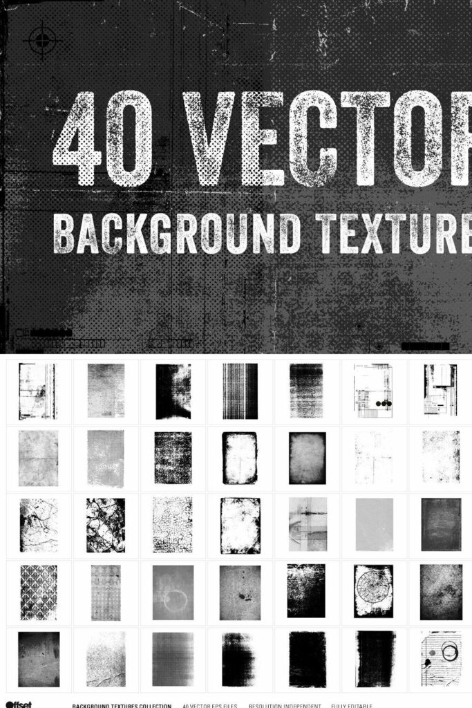40 Vector Background Textures – MasterBundles