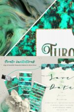 50 Turquoise Textures – MasterBundles