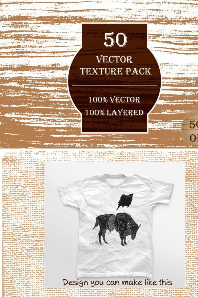 50 Unique Vector textures – MasterBundles