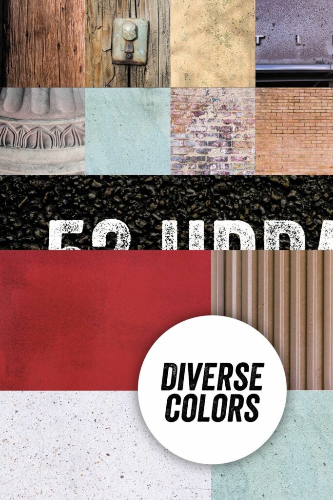 52 Urban Street Textures – MasterBundles