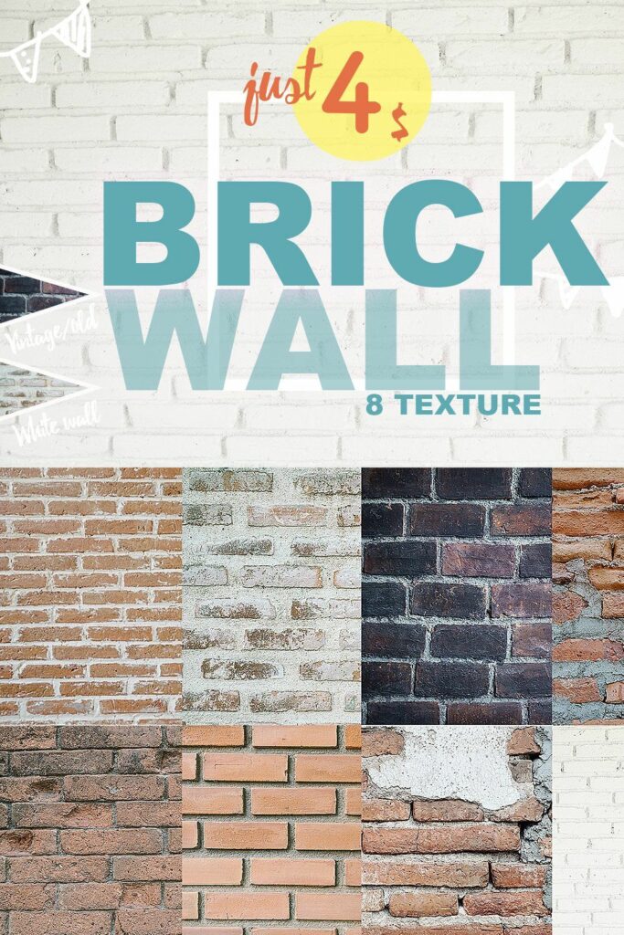 8 Brick wall texture selected – MasterBundles