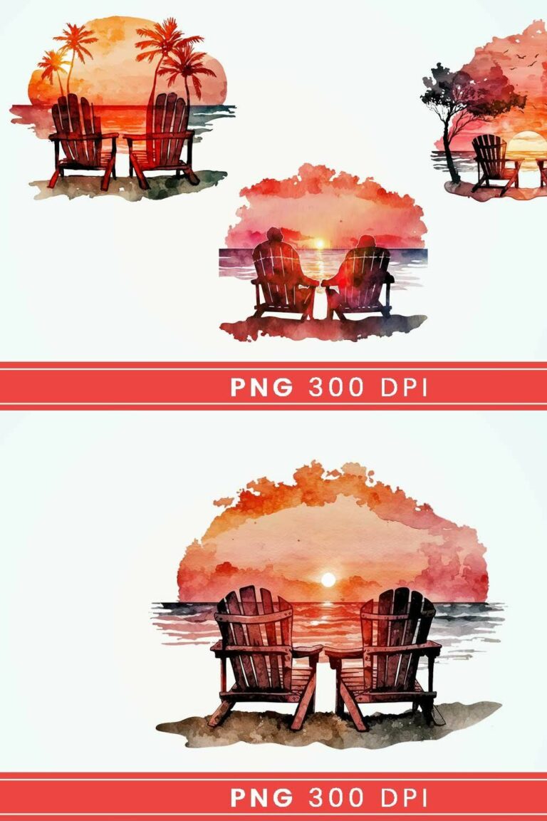 Beach Clipart Bundle Design – MasterBundles