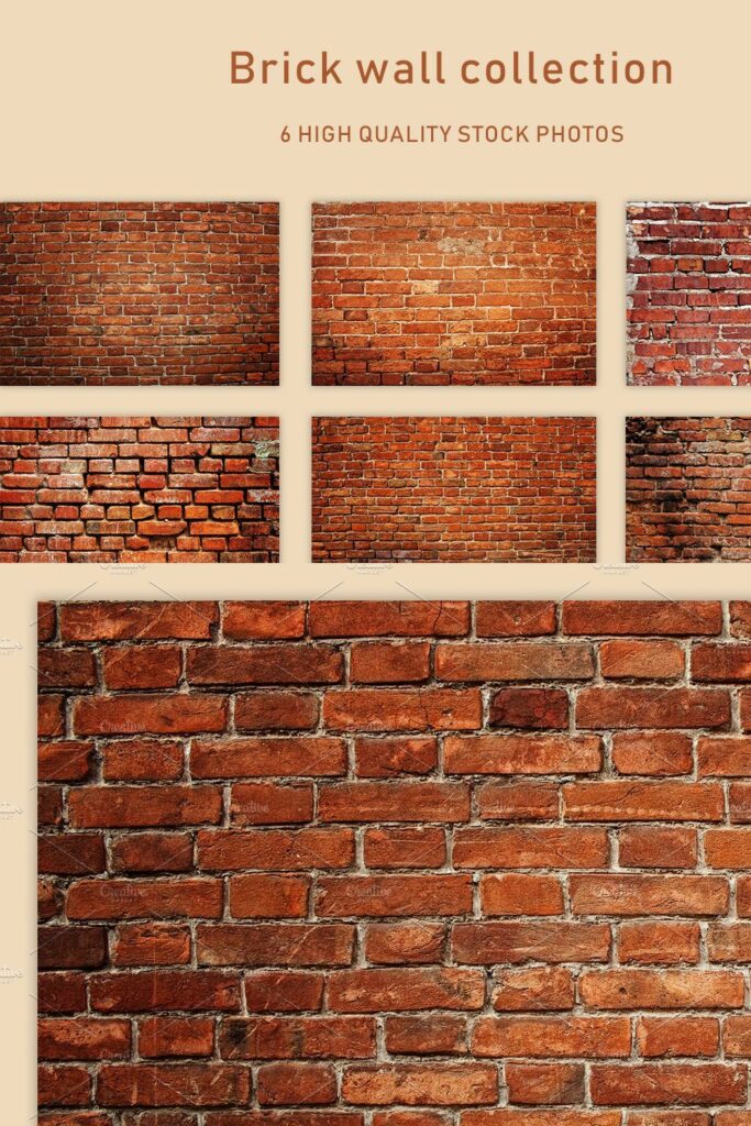 Brick wall textures backgrounds – MasterBundles