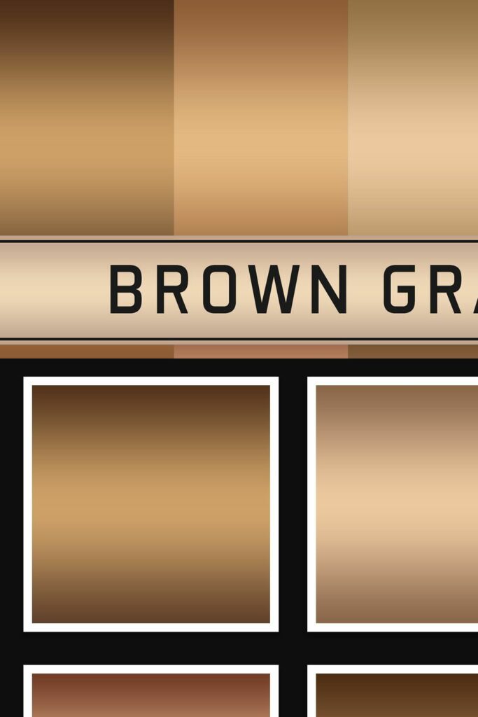 Brown Gradients – MasterBundles