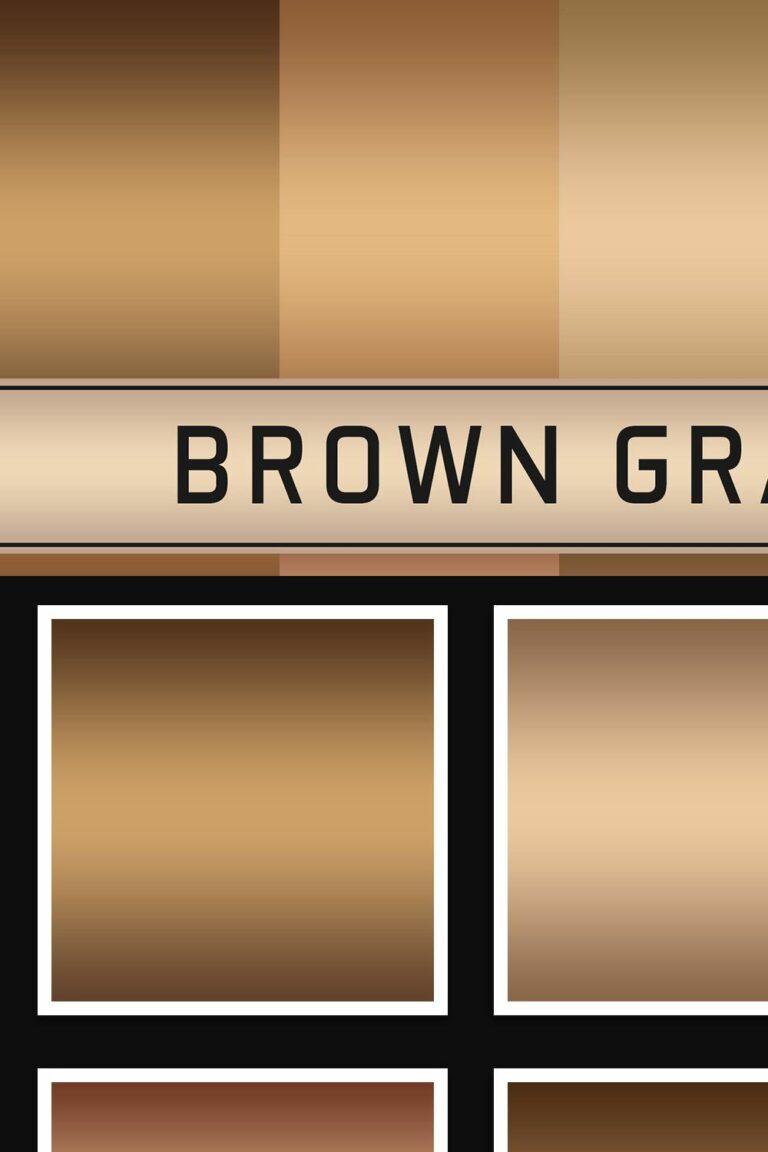 Brown Gradients – MasterBundles