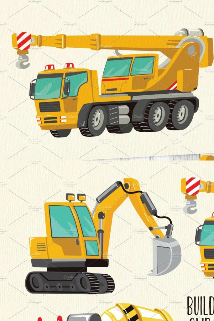Building Machines PNG Clipart – MasterBundles