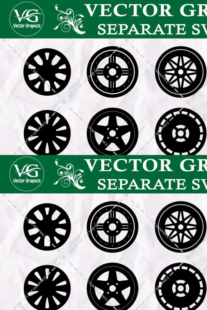 Car Wheels SVG Bundle, Tires svg – MasterBundles