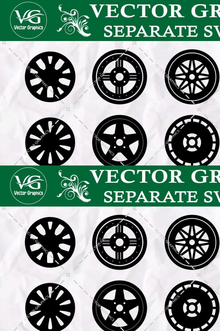 Car Wheels SVG Bundle, Tires svg – MasterBundles