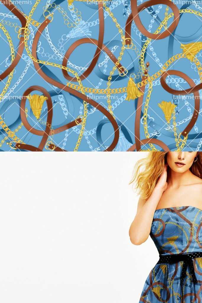 Chain and Belts - Seamless Pattern – MasterBundles