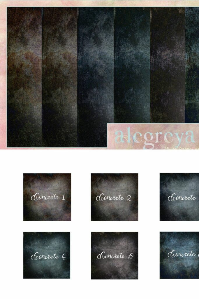 Concrete Digital Art Textures – MasterBundles