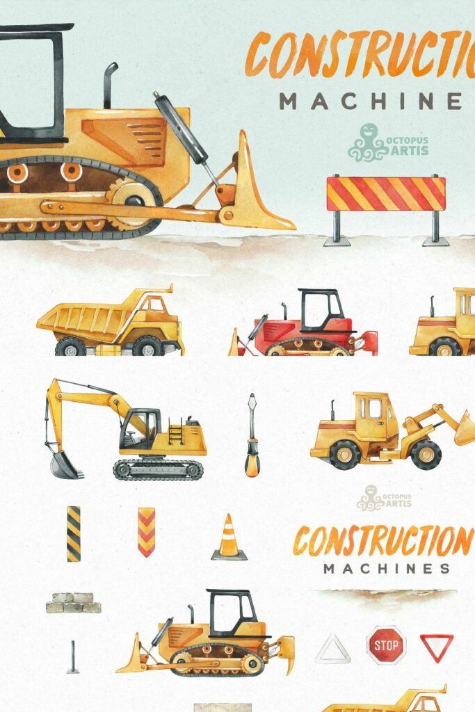 Construction Machines – MasterBundles
