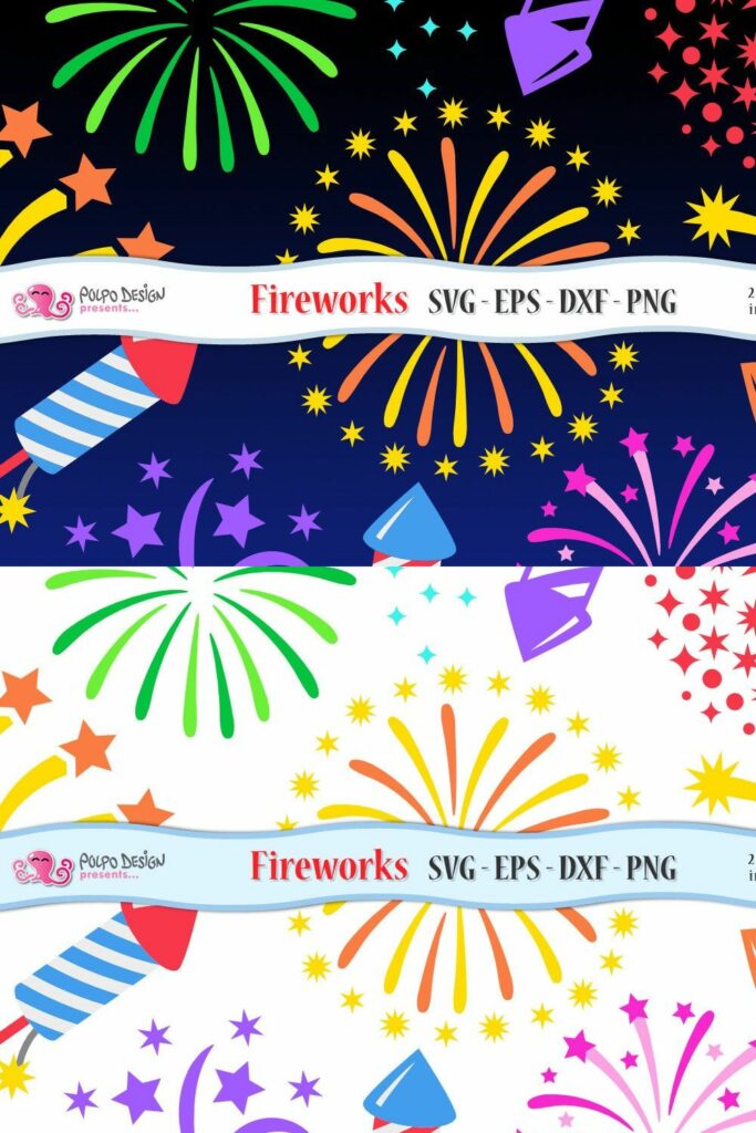 Fireworks SVG, Eps, Dxf, Png – MasterBundles