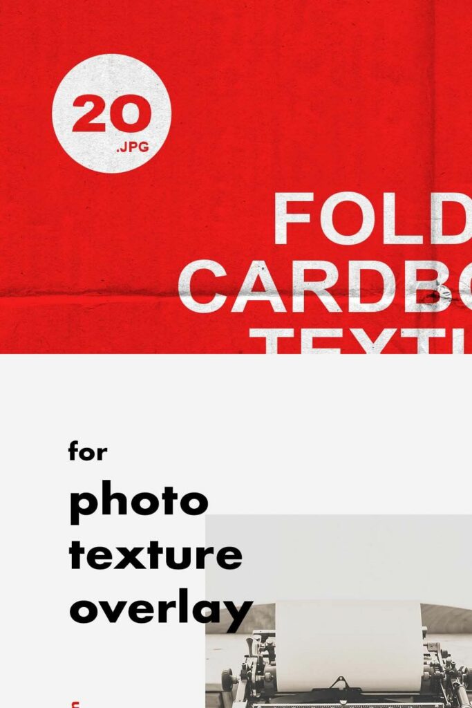 Folded Cardboard Texture Overlay – MasterBundles
