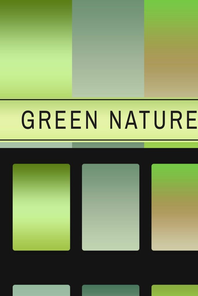 Green Nature Gradients – MasterBundles