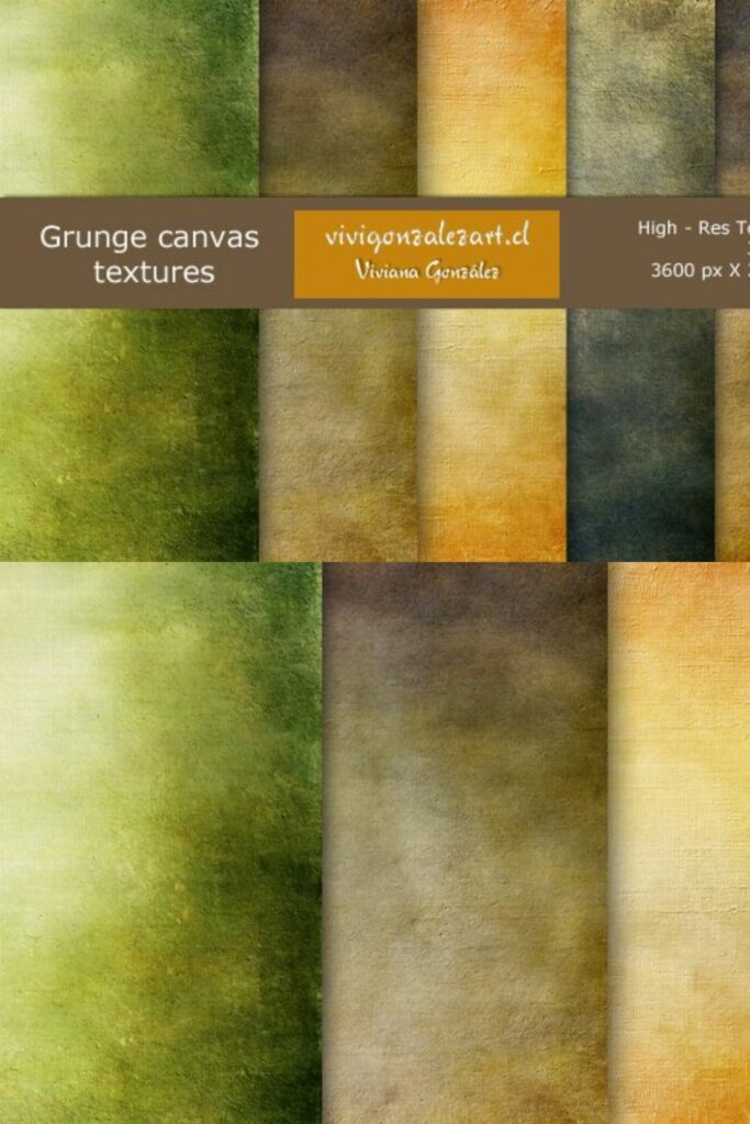 Grunge canvas textures – MasterBundles