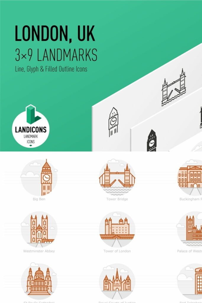 Landmarks of the UK - London – MasterBundles