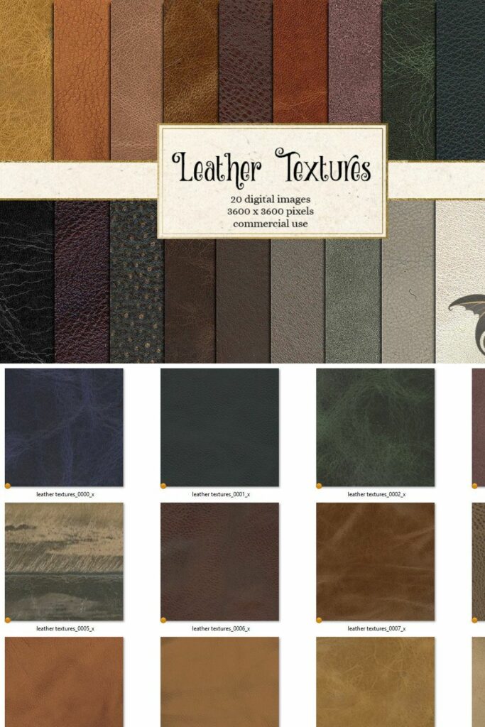 Leather Textures – MasterBundles