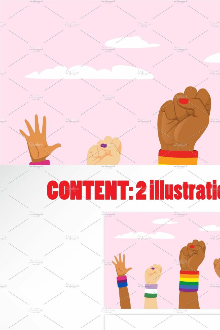 LGBT Flags Wristwand Elements – MasterBundles