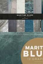 Maritime Blues Texture Collection – MasterBundles