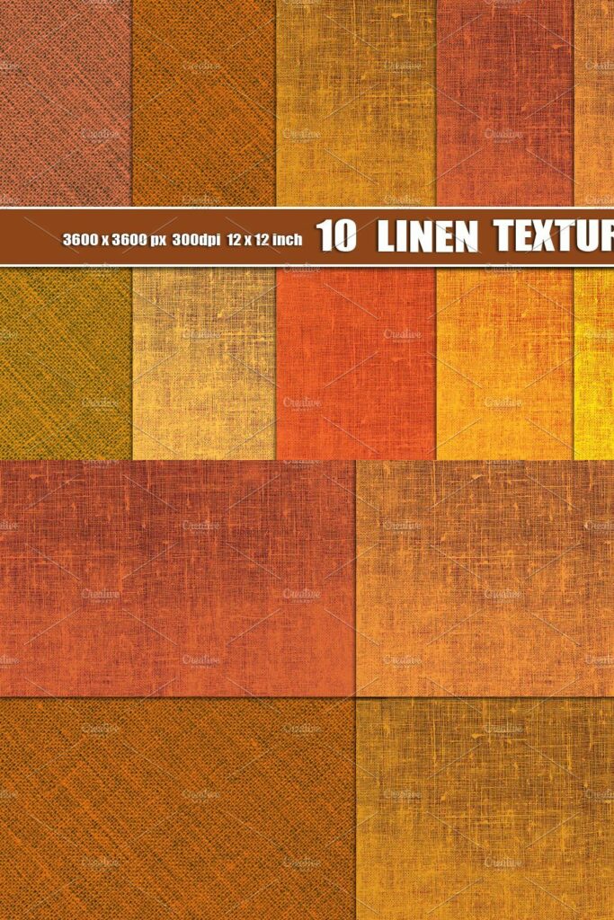 Orange Linen Canvas Texture – MasterBundles
