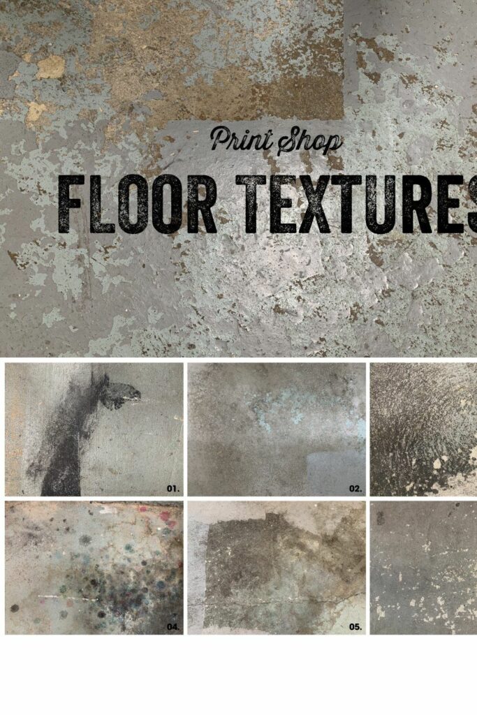 Print Shop Floor Textures - 30 Items – MasterBundles