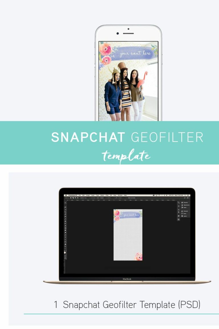 Snapchat Geofilter Template – MasterBundles
