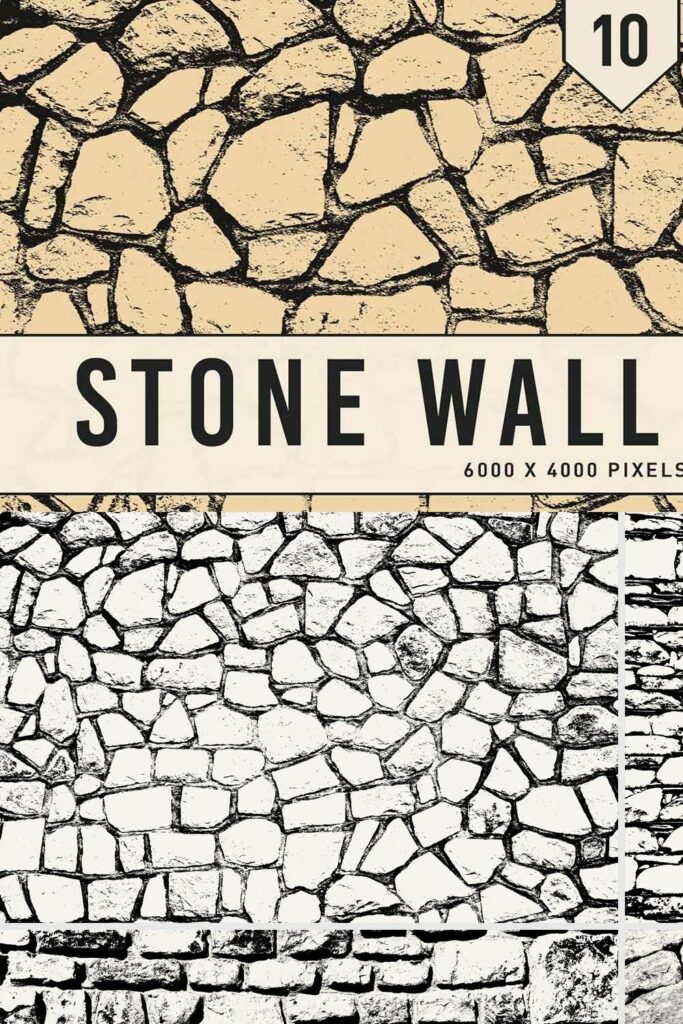 Stone Wall Textures – MasterBundles