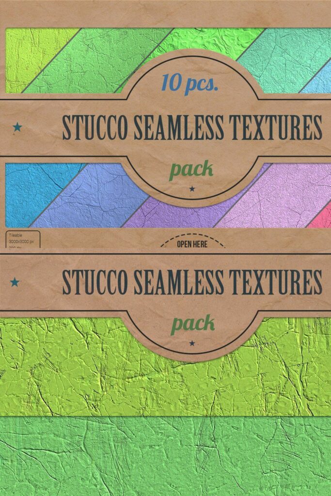 Stucco Seamless HD Textures Pack v.3 – MasterBundles