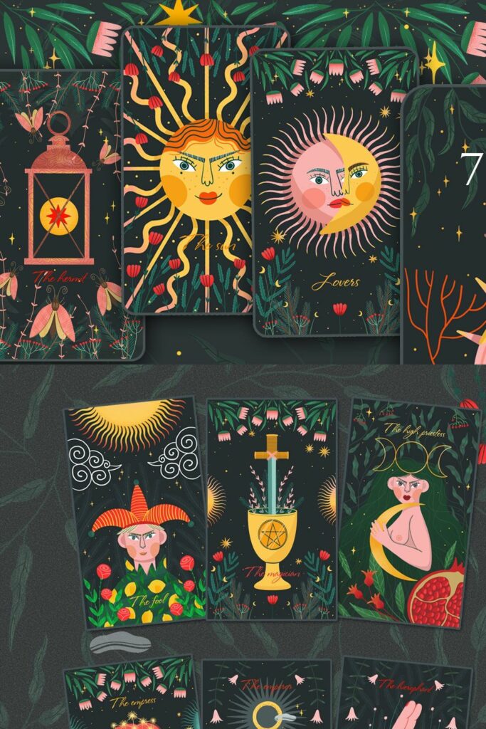 Tarot cards. Major and minor arcana – MasterBundles