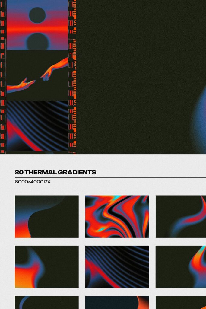 Thermal Gradient Backgrounds Vol.1 – MasterBundles