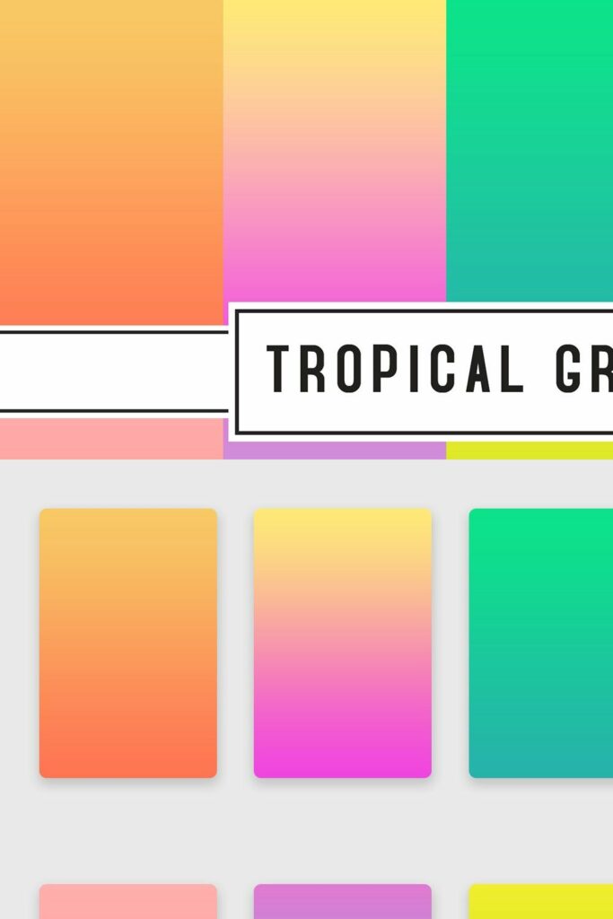 Tropical Gradients – MasterBundles