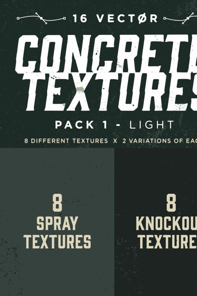 Vector Concrete Textures | Pack 1 – MasterBundles