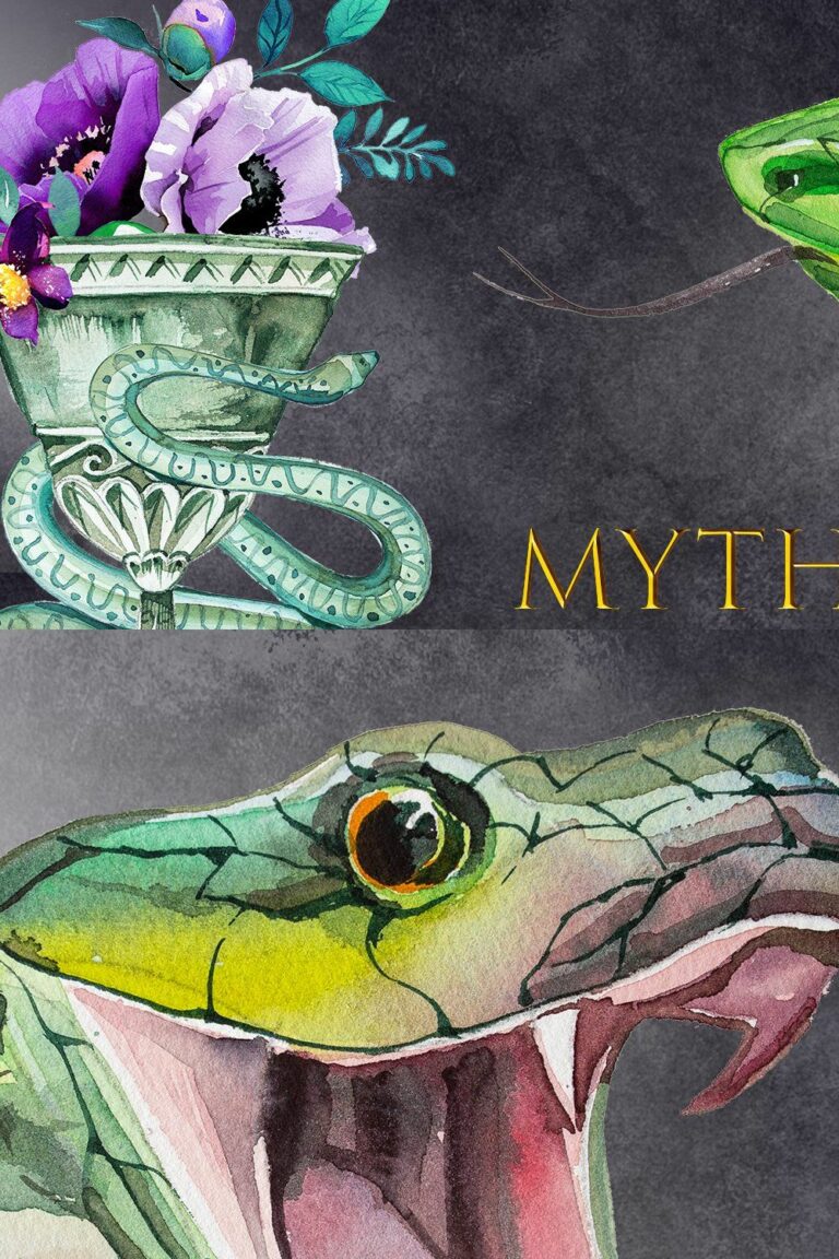 Watercolor Mythos Clipart Set – MasterBundles