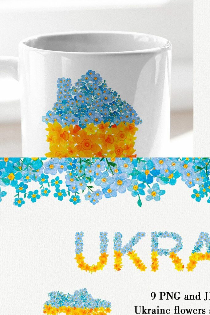 Watercolor spring Ukranian symbols – MasterBundles