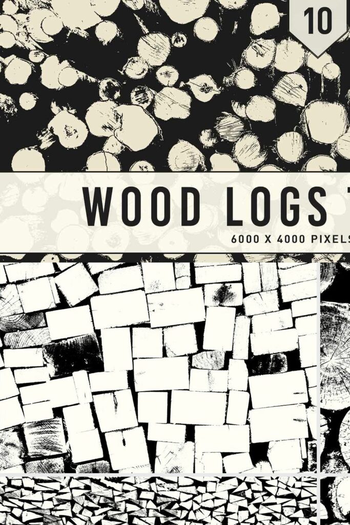 Wood Logs Textures – MasterBundles