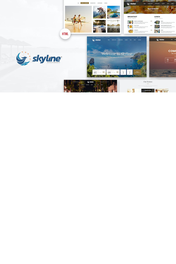 Free Hotel Booking HTML Template - MasterBundles