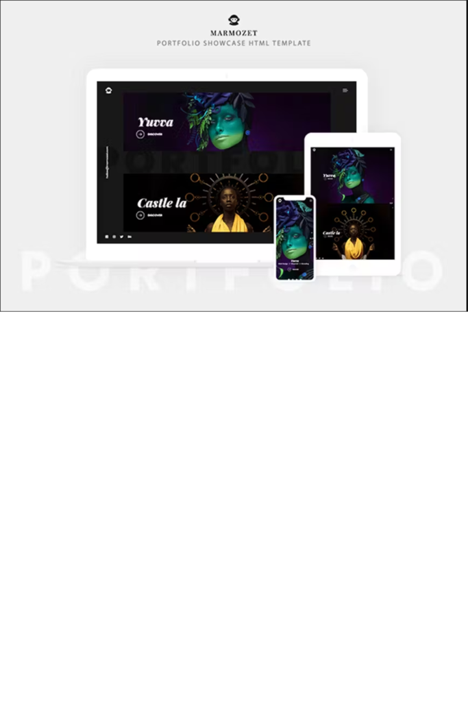 Free Personal Portfolio Website Template - MasterBundles