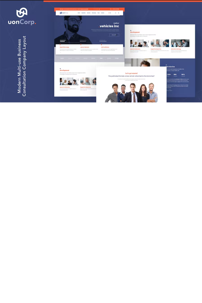 Free Business Solutions Consulting HTML Template - MasterBundles