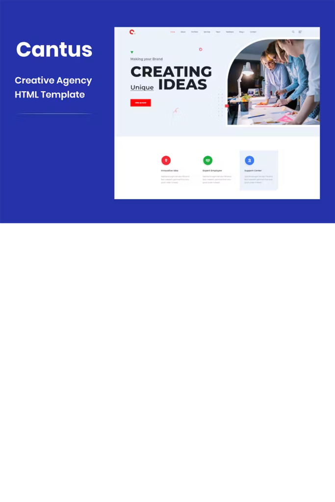 Free Digital Agency HTML Template - MasterBundles
