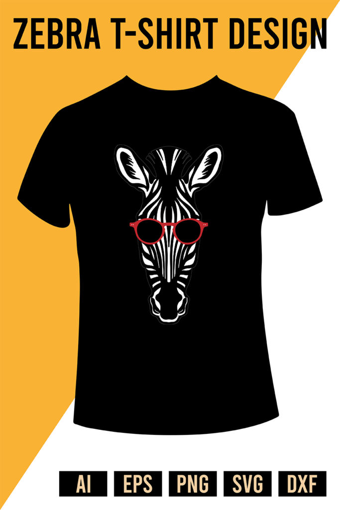 Zebra T-Shirt Design - MasterBundles