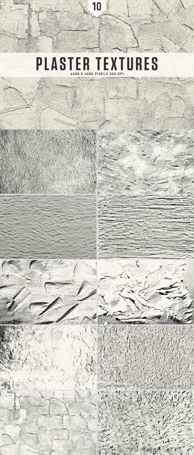 Plaster Textures – MasterBundles