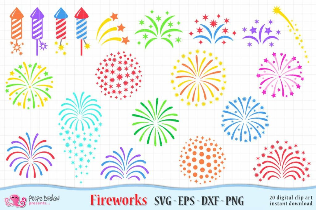 Fireworks SVG, Eps, Dxf, Png – MasterBundles