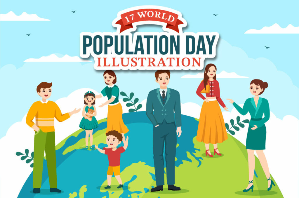 17 World Population Day Illustration - MasterBundles