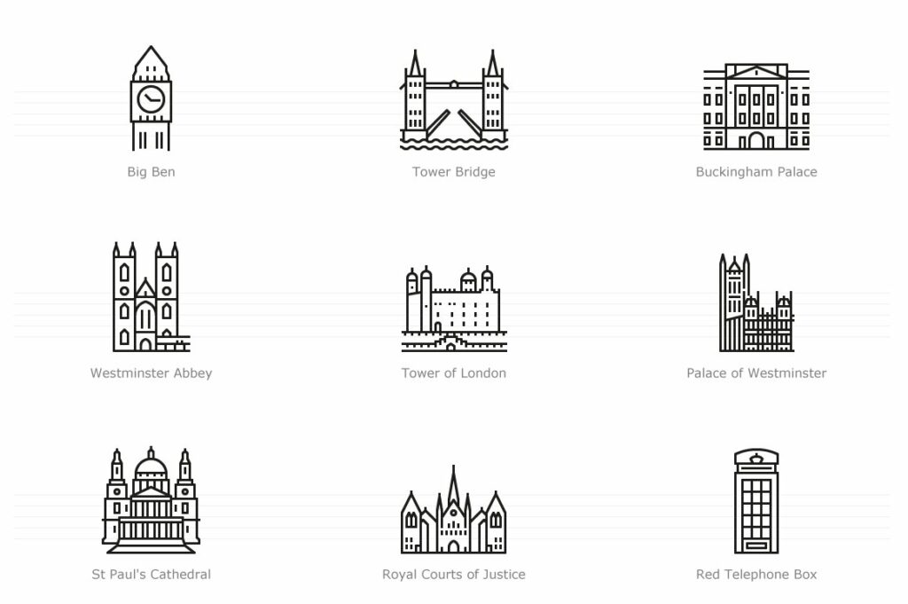 Landmarks of the UK - London – MasterBundles