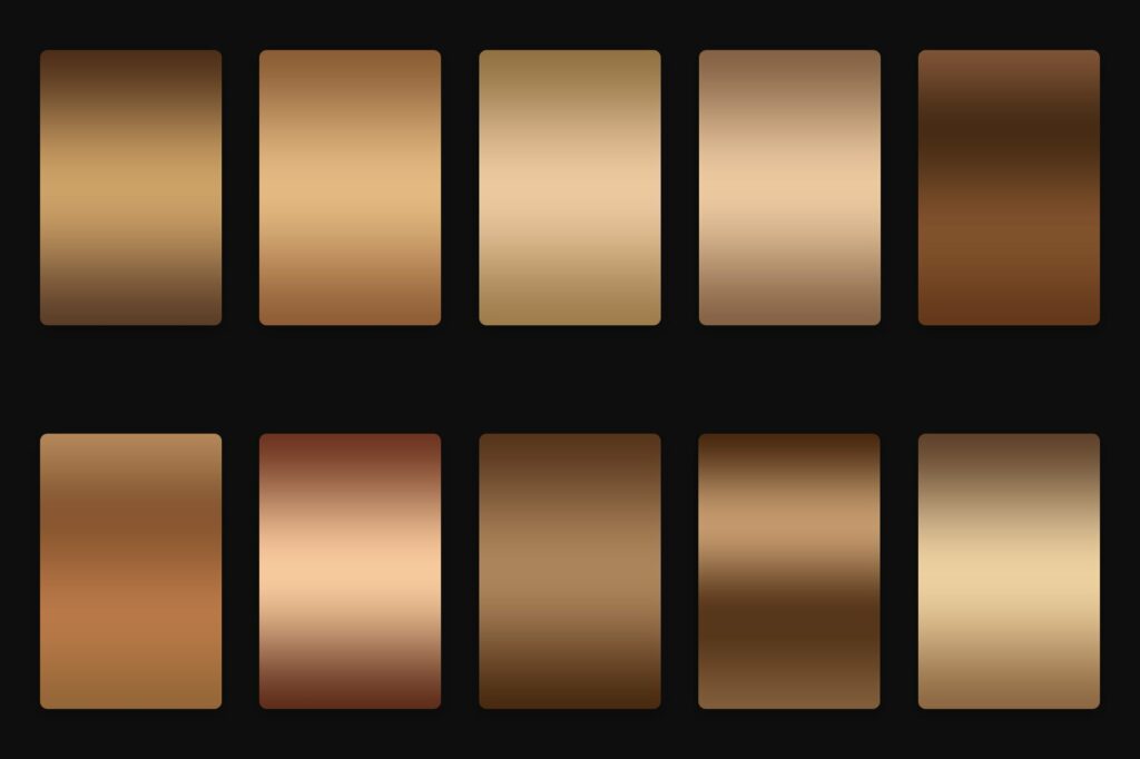 Brown Gradients – MasterBundles