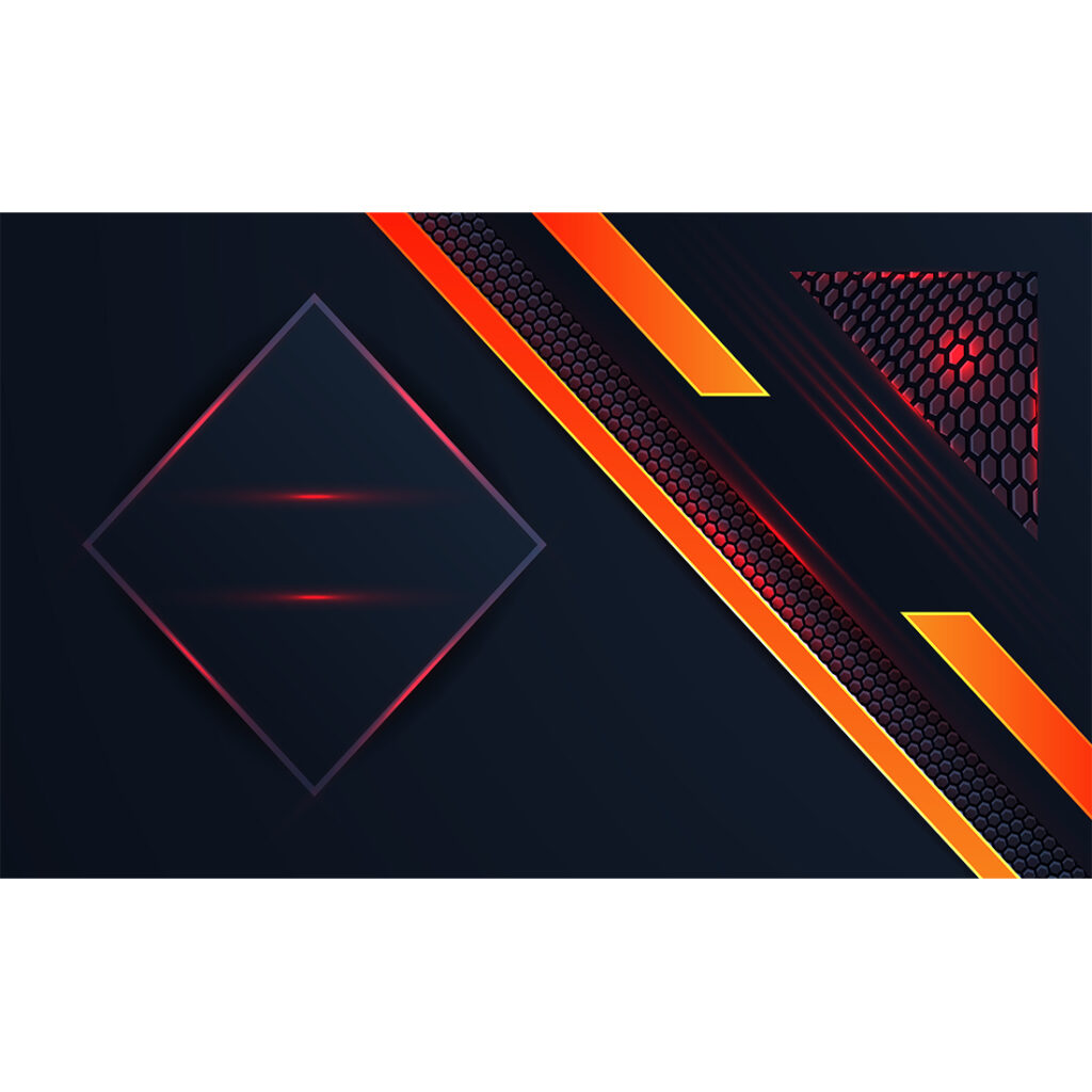 Modern Technology Background Design With Geometric Shapes And Pattern ...