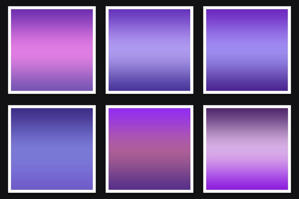 Violet Gradients – MasterBundles