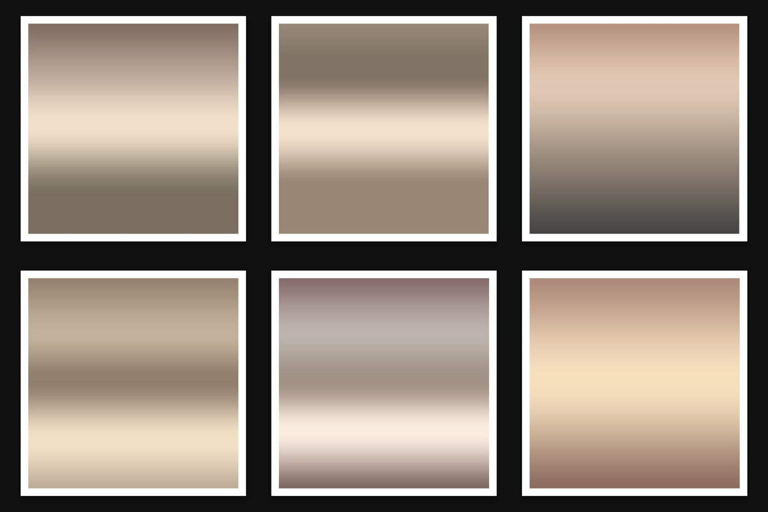 Bronze Gradients – MasterBundles