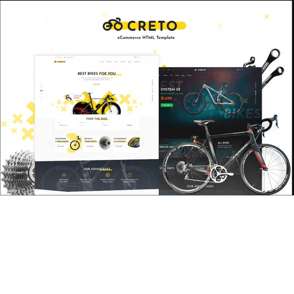 Free Ecommerce Website HTML Template - MasterBundles